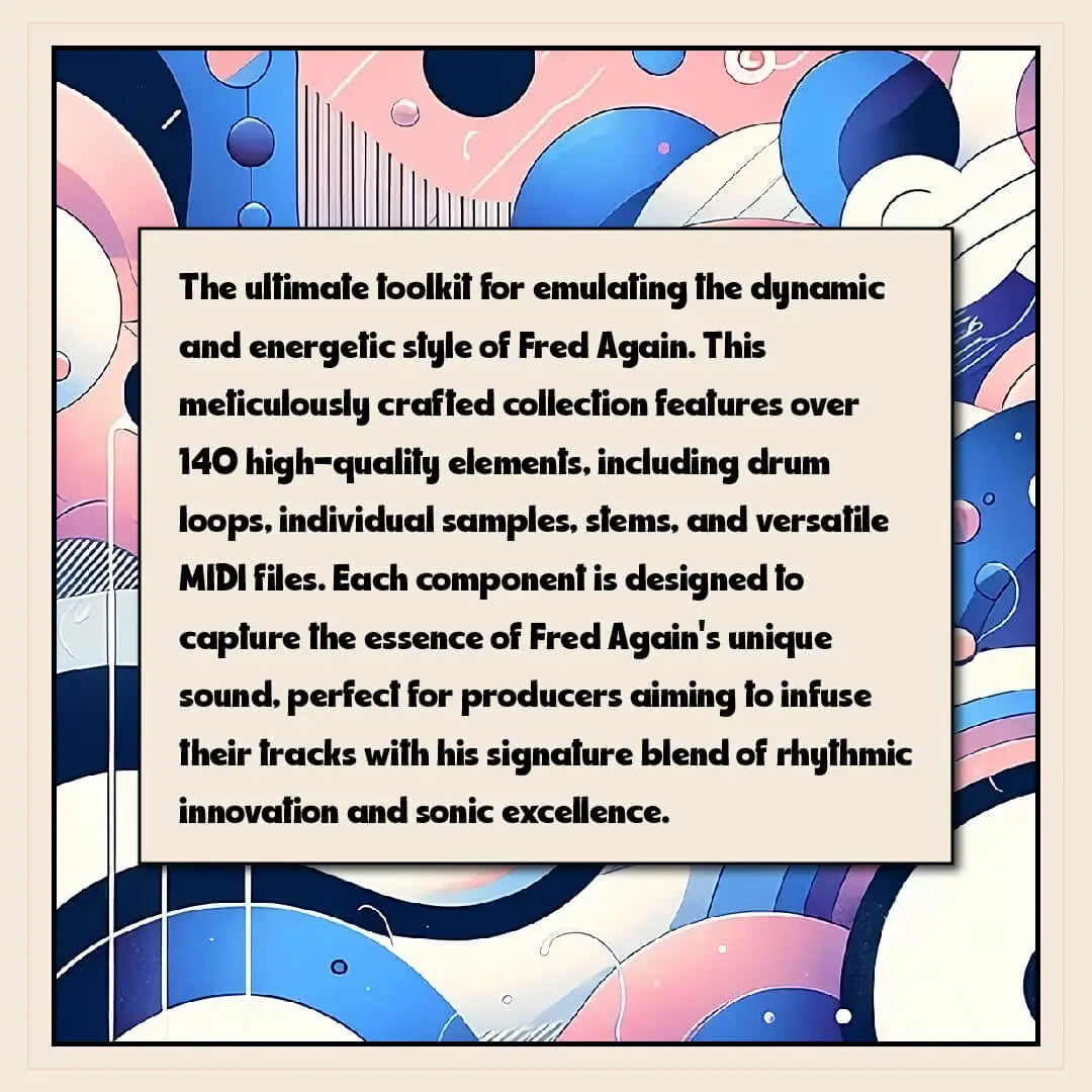 Fred Again Drum Kit - The Sample Stop